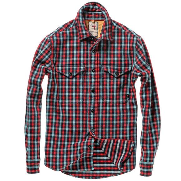 Relwen | Shirts | New Relwen Mens Mountain Flannel Long Sleeve Shirt In ...